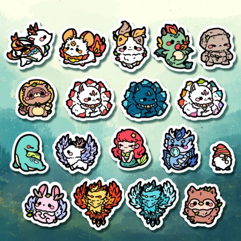 Mythical Magic Stickers - DINOJAR